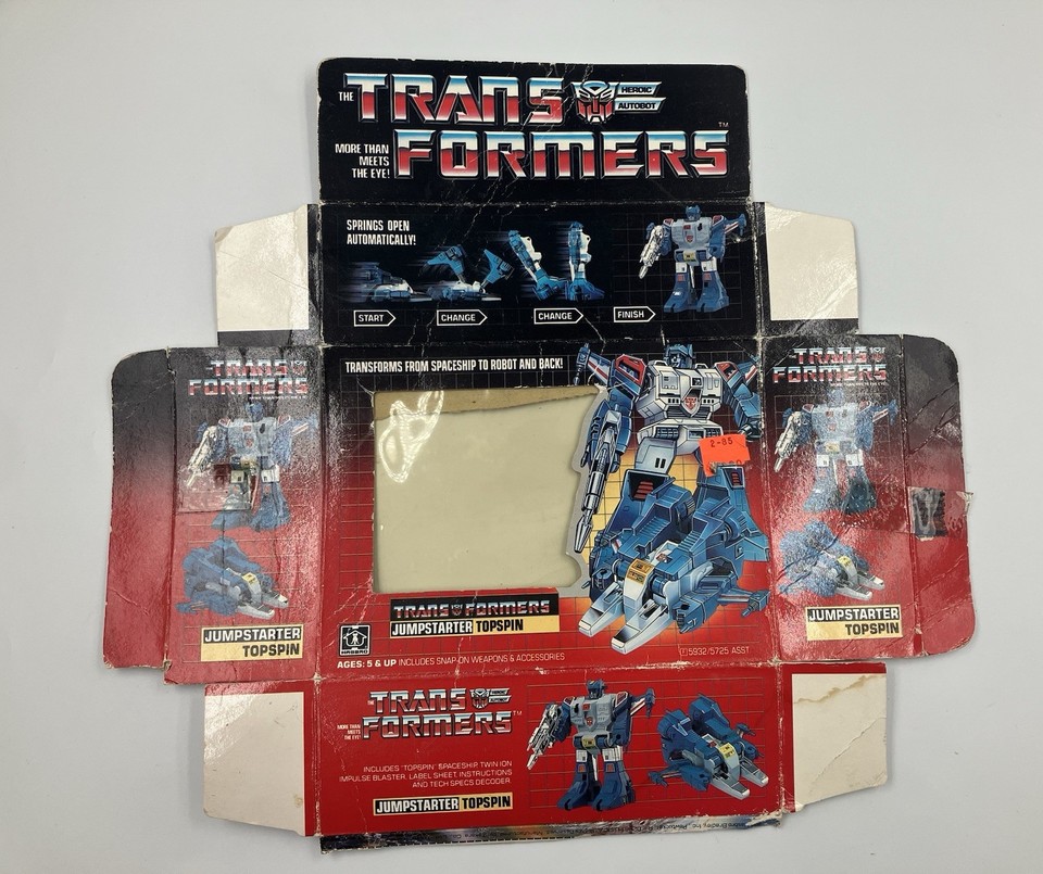 Transformers G1 Empty Boxes Lot Of 7 Galvatron Inferno Grapple ...