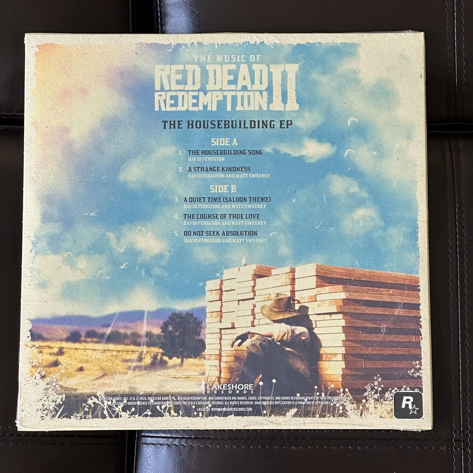 The Music of Red Dead Redemption 2 II: The Housebuilding EP 10" Vinyl ...