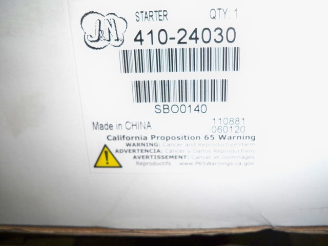 Genie Genuine Factory Part # 139709GT 139709 Starter 12V for sale ...