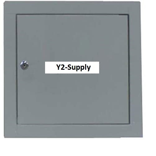 NEW! Multi Purpose Metal Access Panel, Key Lock, White, 8"W x 8"H!! | eBay