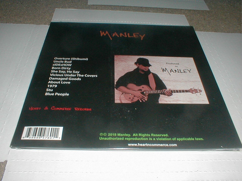Mark Manley S/T 2 LP SEALED 2018 Funk Soul Bass Jazz Fusion Balance GIL ...