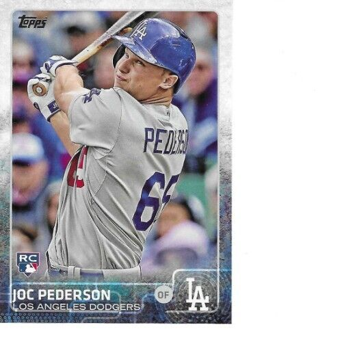 2015 Joc Pederson - Topps #192 ROOKIE CARD - NM | eBay