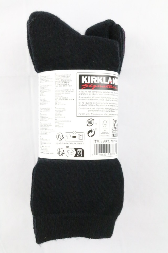 4 Pairs Kirkland Signature Women Ladies Extra Fine Merino Wool Blend ...