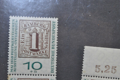 10 Briefmarken Hamburg Postmarke - 1 Schilling - 1959 | eBay.de