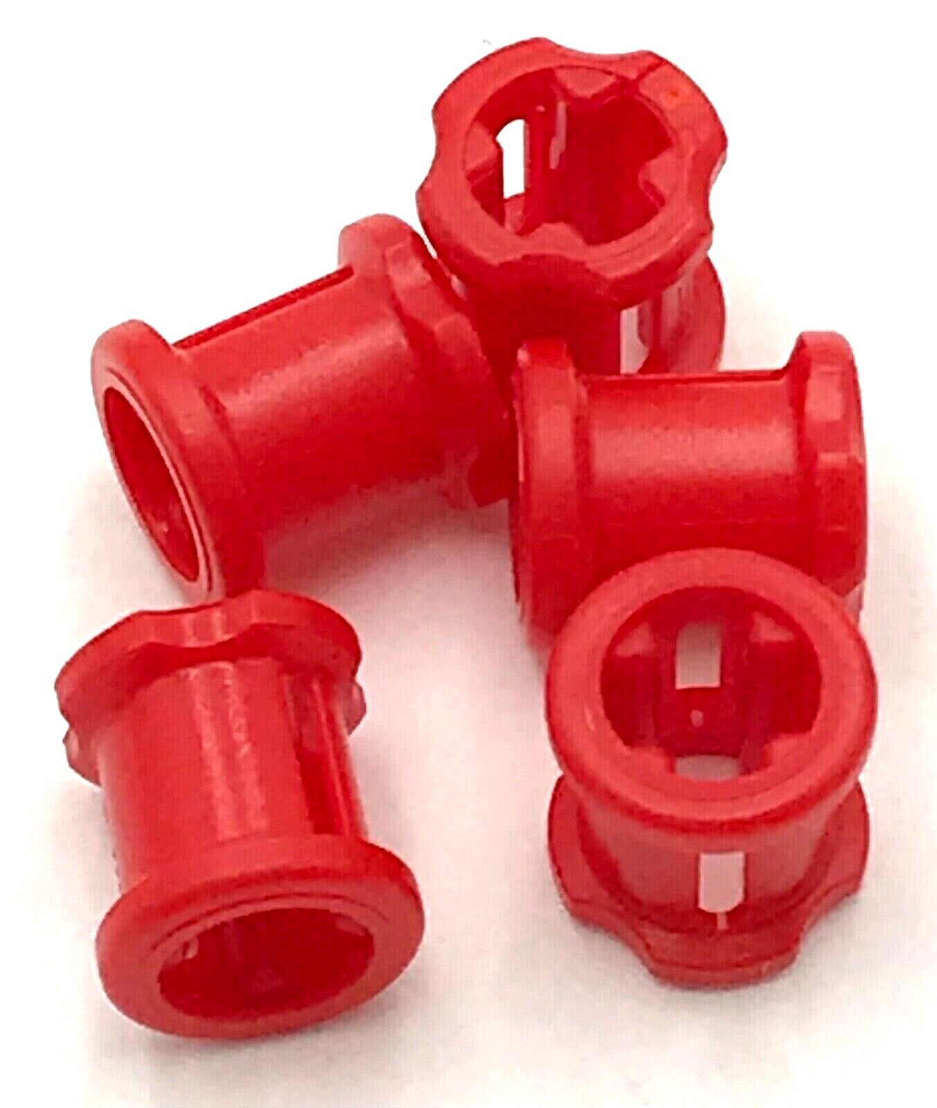 Lego 5 New Red Technic Bush Pieces | eBay