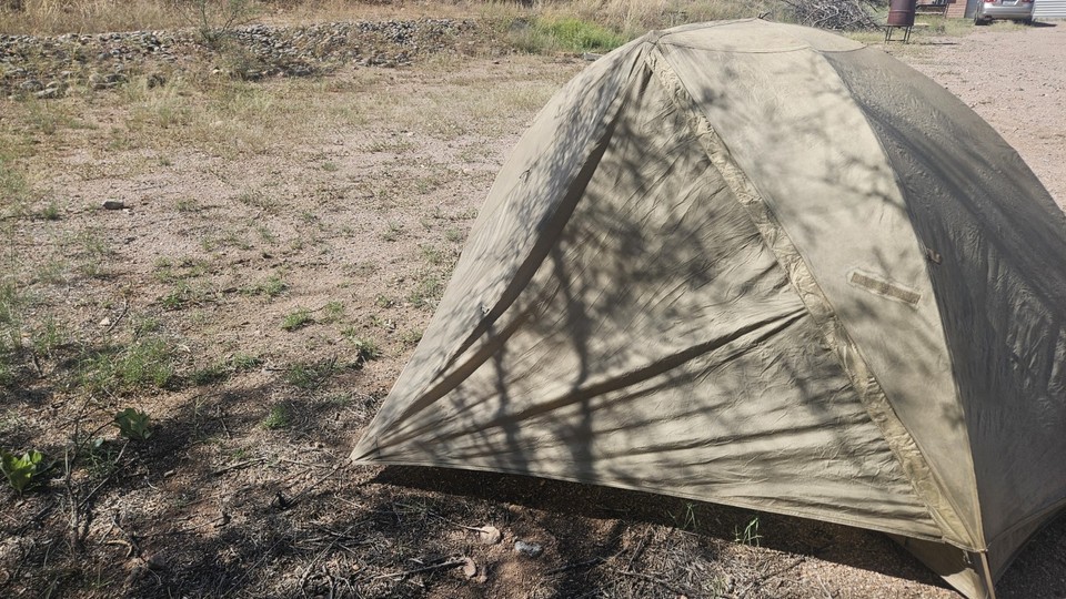 LITEFIGHTER 1 man Tent coyote tan 499 combat shelter system USGI US ...