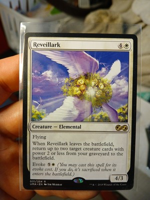 MTG-REVEILLARK- ULTIMATE MASTERS- RARE-031/254- White- Creature- Non ...