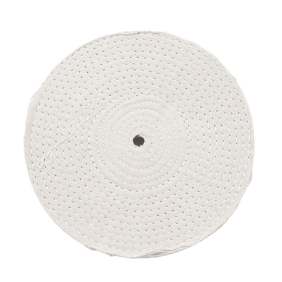 New Practical Buffing Wheel Buff Pads Spiral Jewelry Mutillayers Stitch ...