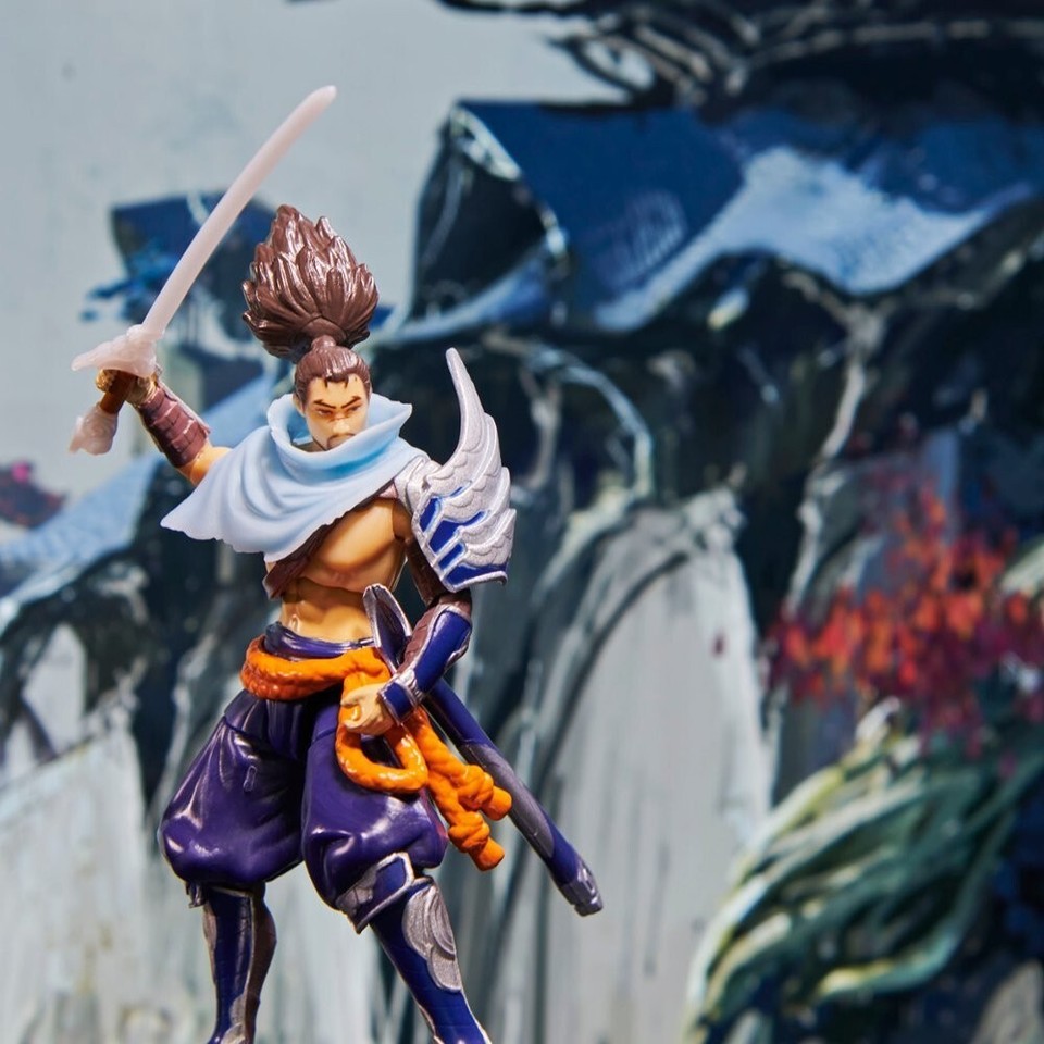 League of Legends - Yasuo 4" Action Figure - 1st Edition - Champion ...