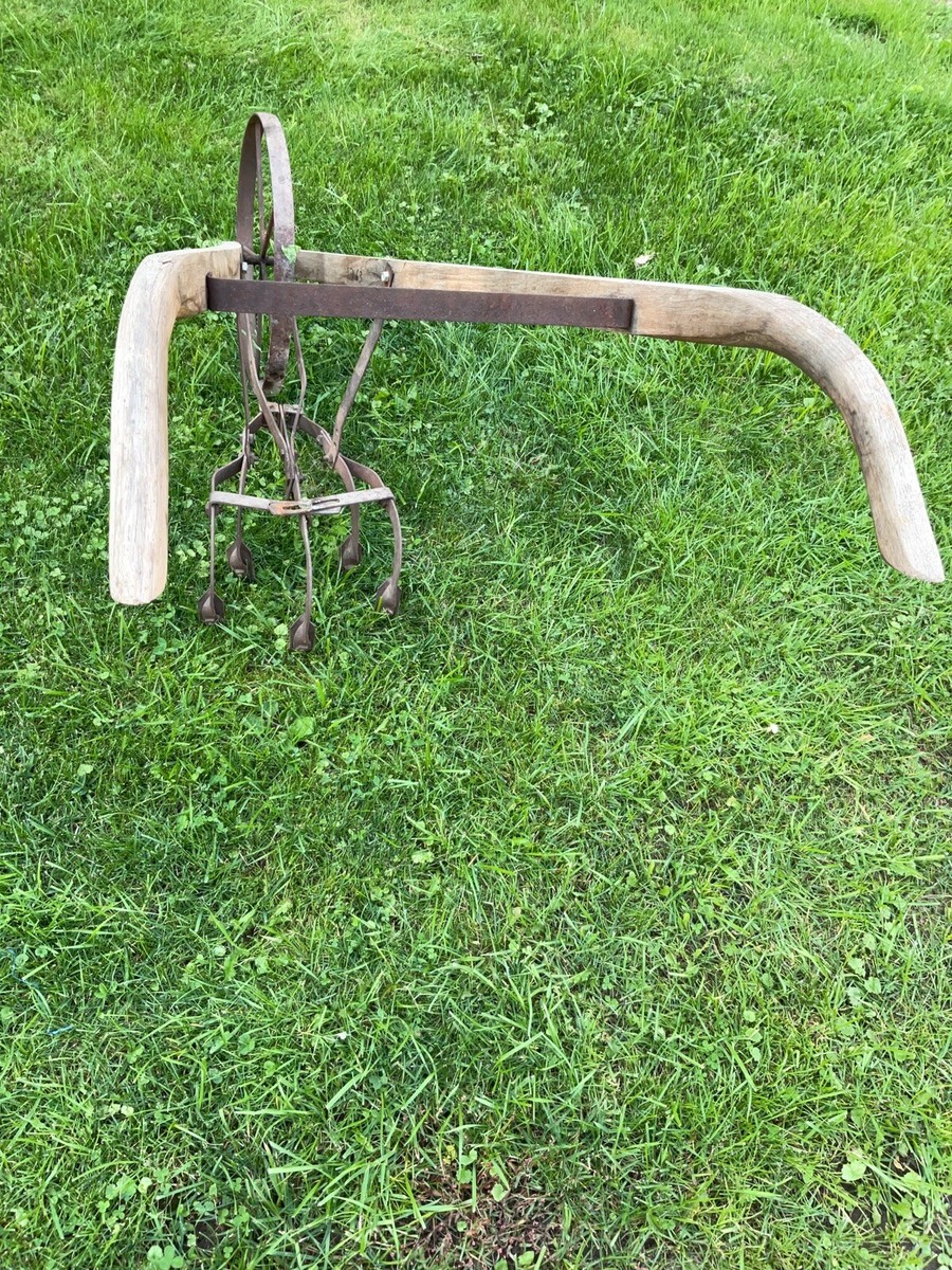 Antique Hand Plow Garden 1800s Era Hand Plow Keeps Family Farm