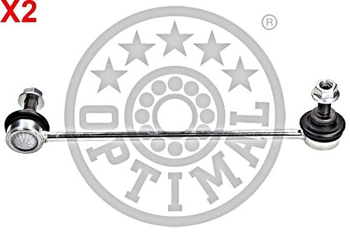 OPTIMAL 2x Link Stabilizer Front Steel For SMART Fortwo 07-12 ...