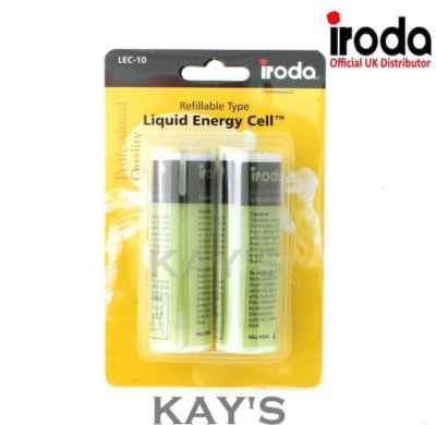 LEC-10 REFILLABLE FUEL CELLS FOR PRO IRODA 180 GAS SOLDERING IRON TWIN ...