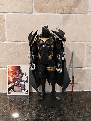 McFarlane DC Multiverse Azrael Batman Armor Black and Gold Azbat Action ...