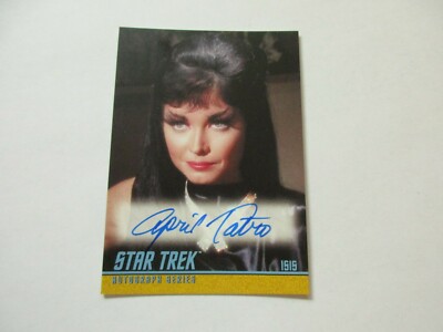 Star Trek TOS Archives & Inscriptions April Tatro * Isis CLASSIC ...