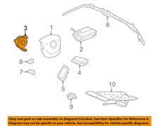 GM OEM Airbag Air Bag-clockspring Clock Spring 88965501 for sale online ...