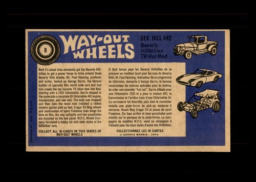 1970 OPC WAY OUT WHEELS George Barris # 8 | eBay