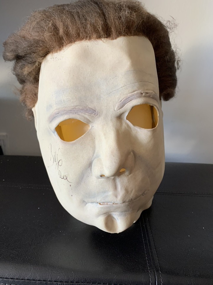Michael Myers Halloween Mask signed by Brad Loree | eBay