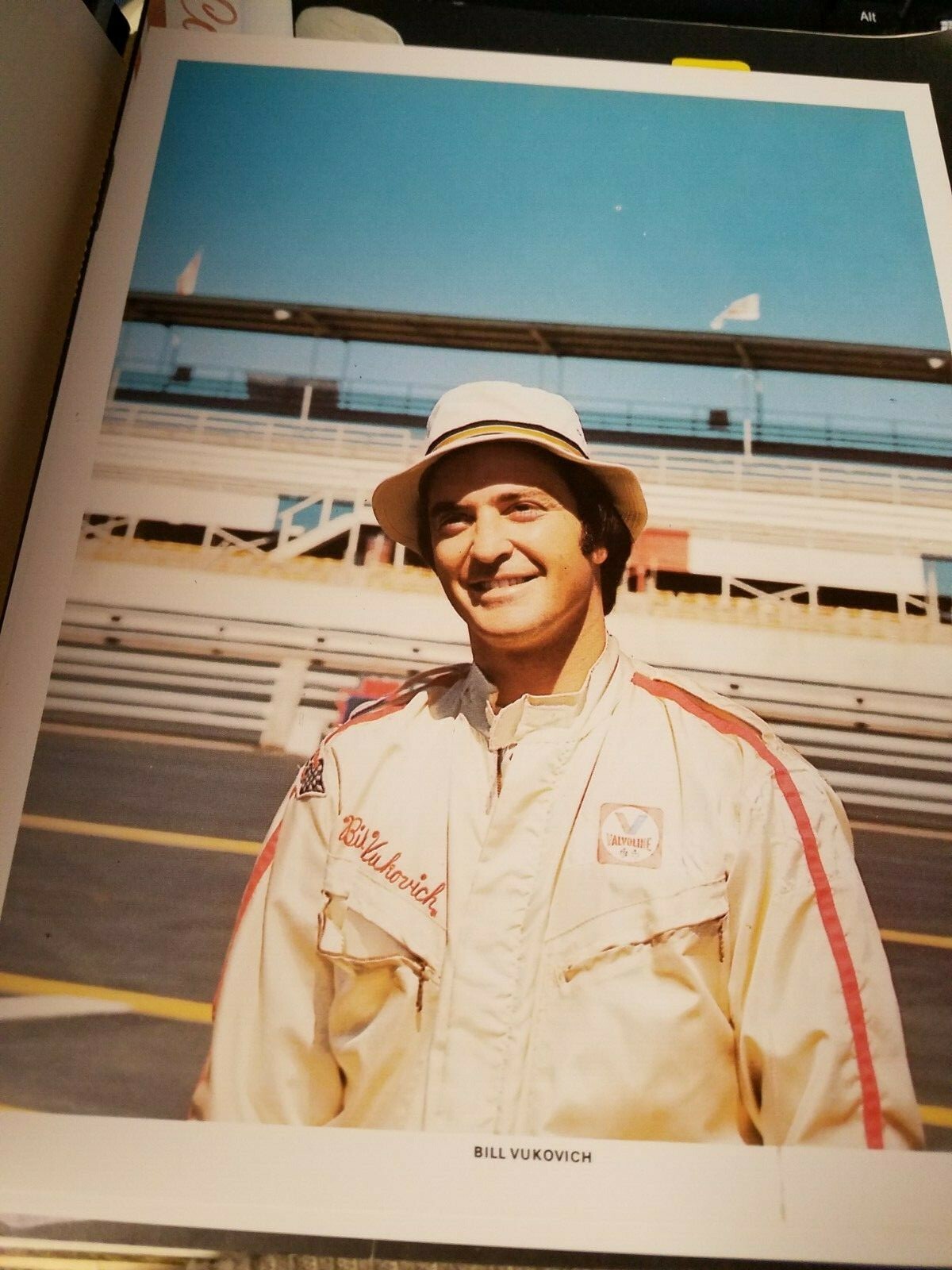 Vintage 8 x 10 photo Bill Vukovich (Racing Pictorial) | eBay
