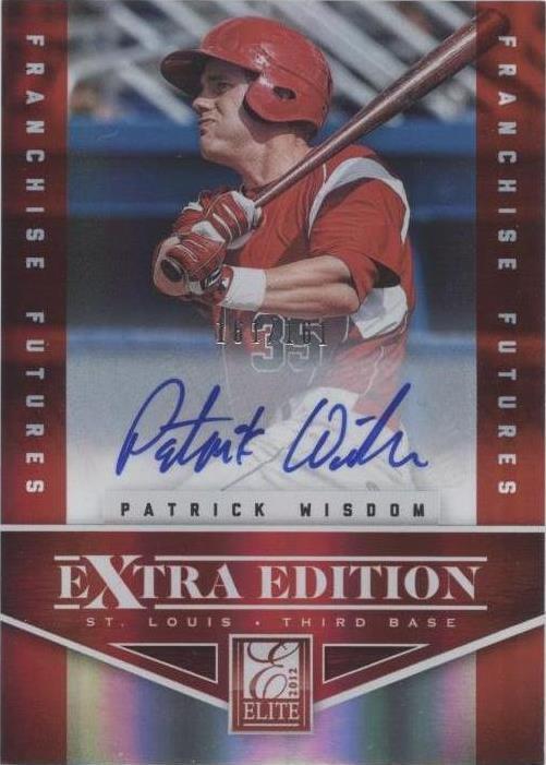 2012 Elite Extra Edition - Patrick Wisdom #18 Franchise Futures ...