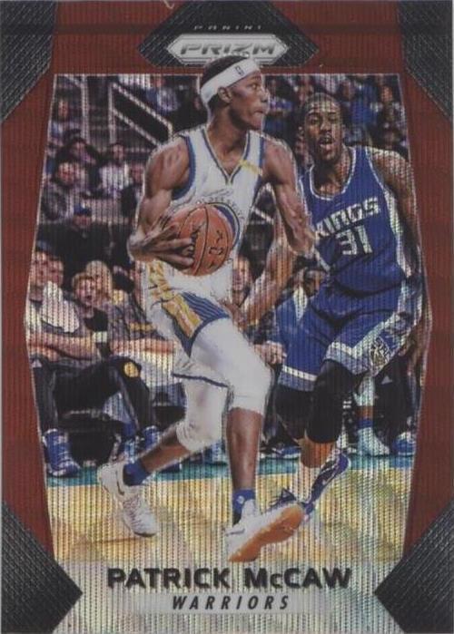 2017-18 Panini Prizm - Patrick McCaw #45 Ruby Wave Prizm for sale ...
