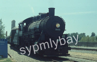 2 Photo Slides Union Pacific UP 4466 Steam Switcher, Railroad Museum ...