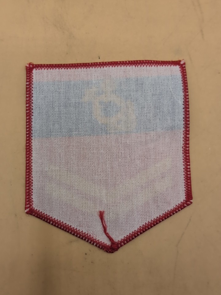 Taiwan Nationalist Chinese MC patch two chevrons red on gold | eBay