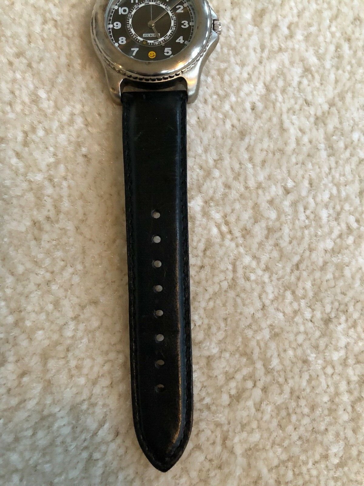 TIMEX JOE BOXER WATCH Black Band W/ SPINNING INNER DIAL NWOT "RARE" | eBay