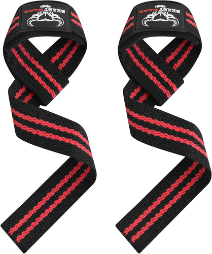 Straps Palestra Cinghie per Sollevamento Pesi Imbottite, Supporto per I ...