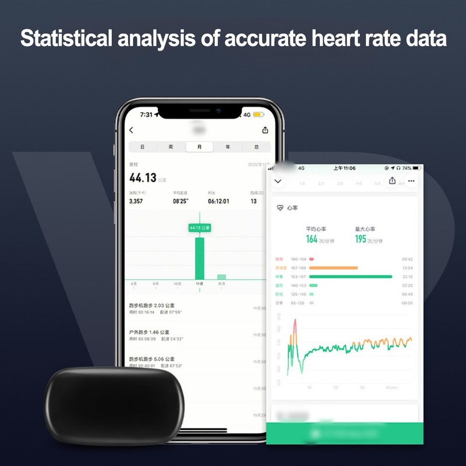 High performance For Garmin Compatible Heart Rate Monitor for Cyclists ...