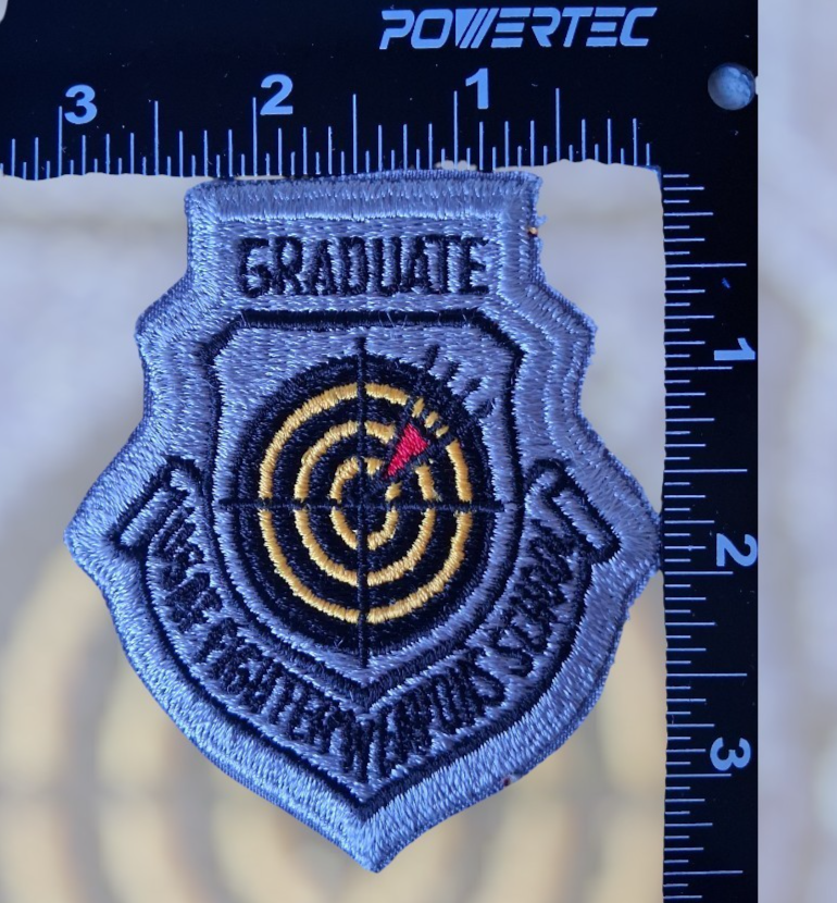 USAF Weapons School Graduate Color Patch, Air Force, Instructor, WIC ...