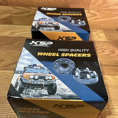 KSP Performance 4x Wheel Spacers High Quality Two New Boxes | eBay