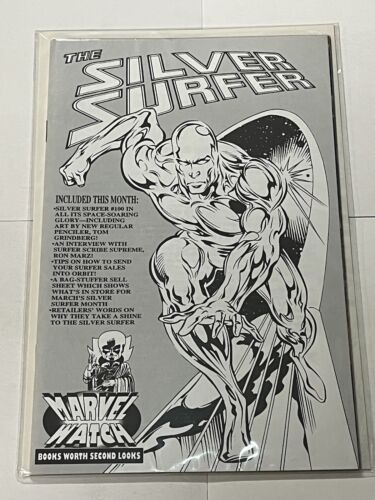 SILVER SURFER 100 MARVEL WATCH VARIANT RARE HTF (1995, MARVEL COMICS ...