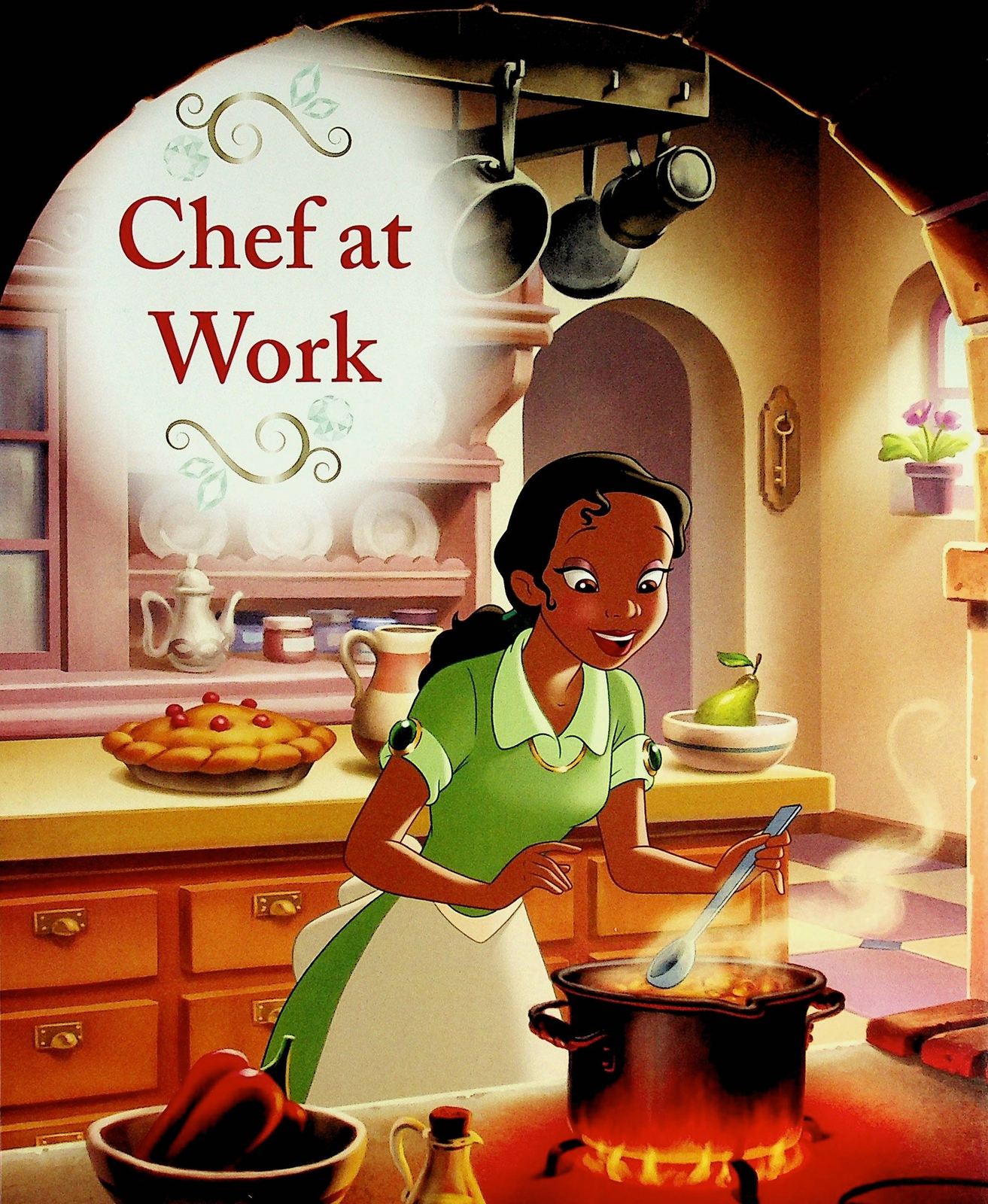 Tiana- Chef At Work - Disney Princess Mini Poster 7.5x11 | eBay