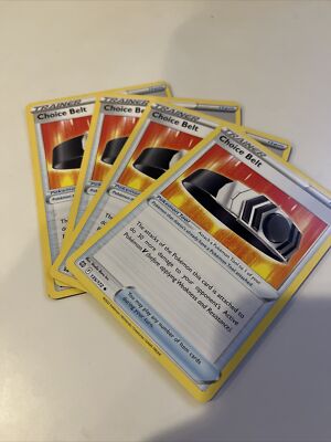 Pokemon TCG - x4 Choice Belt 135/172 Brilliant Stars Playset NM/M | eBay