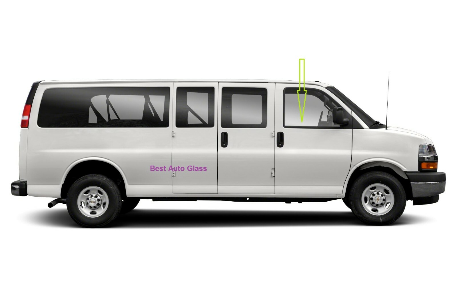 Fit 1996-2022 Chevrolet Express Van Passenger Side Front Right Door ...