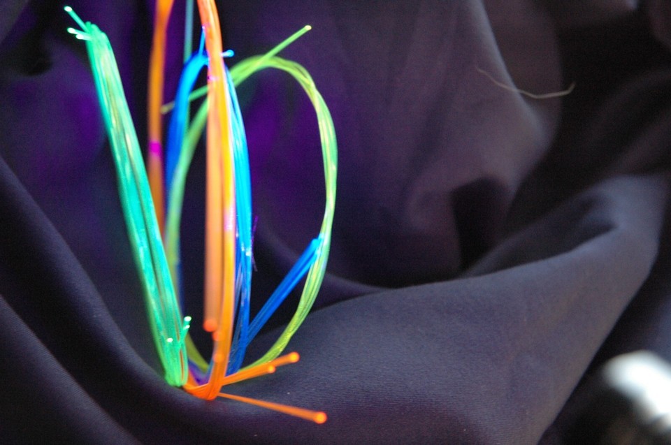 Single 20" FIBER OPTIC STRAND ARCHERY SIGHT FIBERS SPOT HOG | eBay