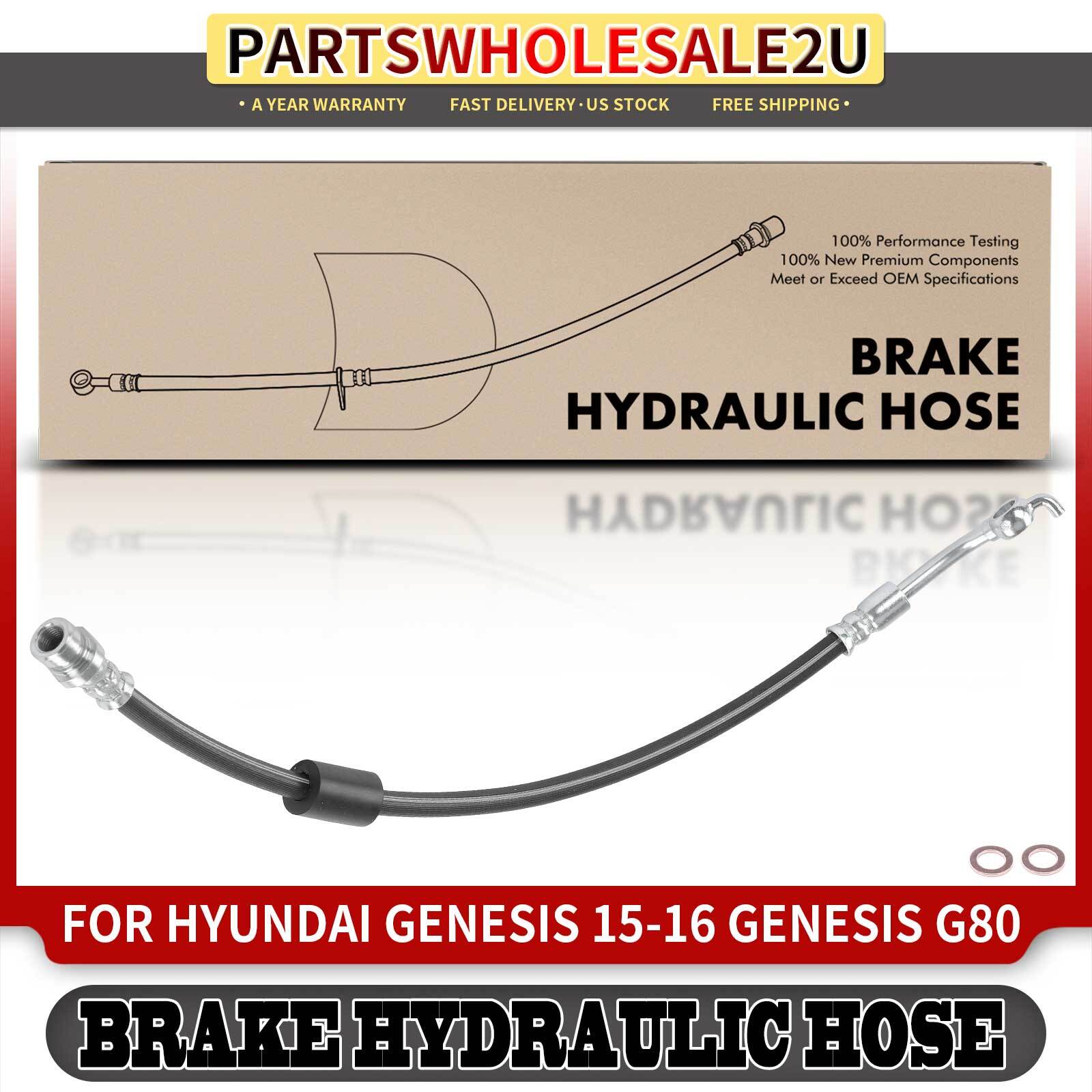 Rear Passenger Brake Hydraulic Hose for Hyundai Genesis 15-16 Genesis ...