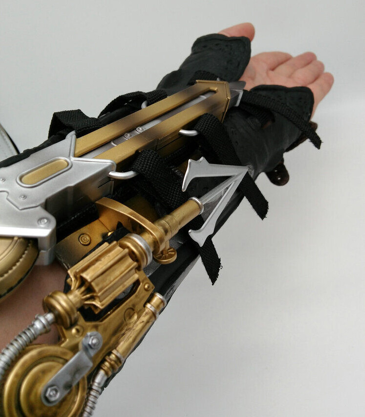 Assassin's Creed Syndicate Cosplay 1:1 Hidden Blade Jacob Frye Evie ...