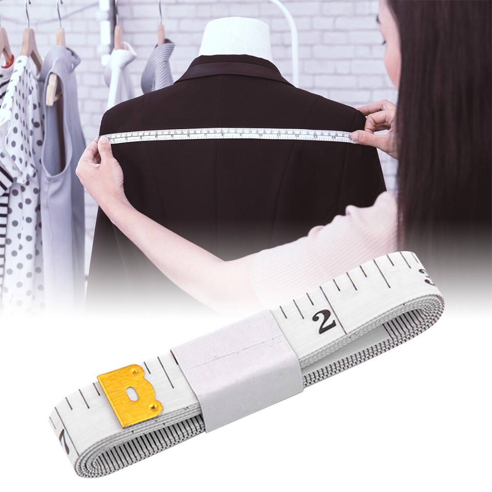 1.5m/60inches Body Measuring Ruler Tailor Tape Centimeter Meter ...