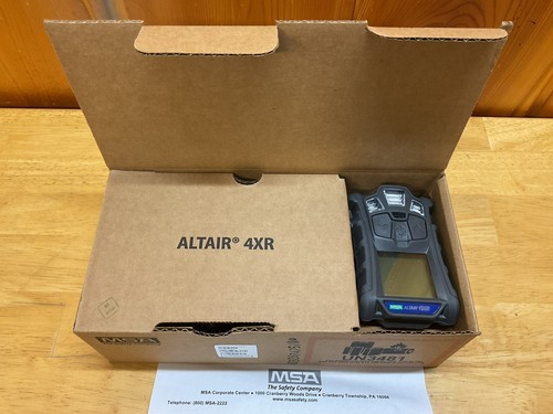 MSA Altair 4XR 10219407 Multigas Detection Meter (LEL, O2, CO, H2S) | eBay