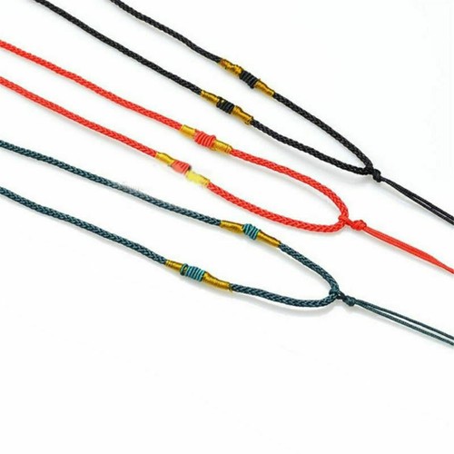 50Pcs Handmade Braided Line Rope String Cord Jade Beads for DIY Pendant ...