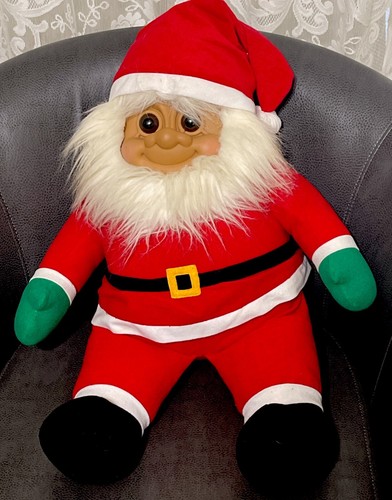Huge 25” Vintage Santa Claus Plush Troll Doll By Russ | eBay