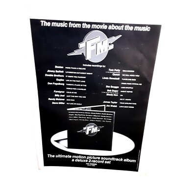 1978 FM Soundtrack Album Tom Petty Queen Original Print Ad Vintage | eBay
