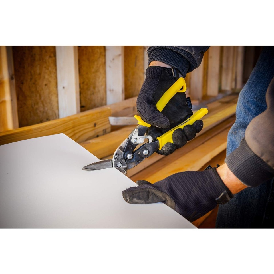 Wiss M8OS 9-4/5" Offset Straight Aviation Snips Metal Cutter Tool | eBay