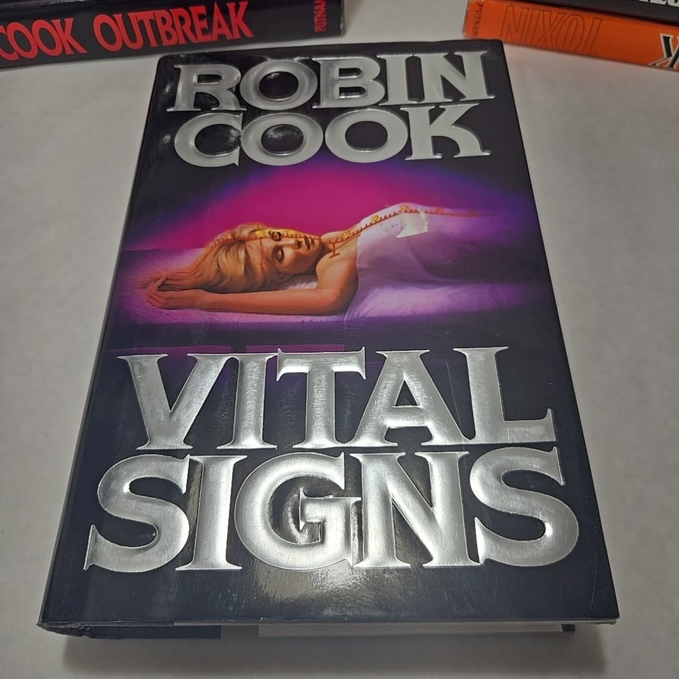 Robin Cook Vintage 8 Book Hardcover Lot 80s & 90s Mostly 1st Editions ...