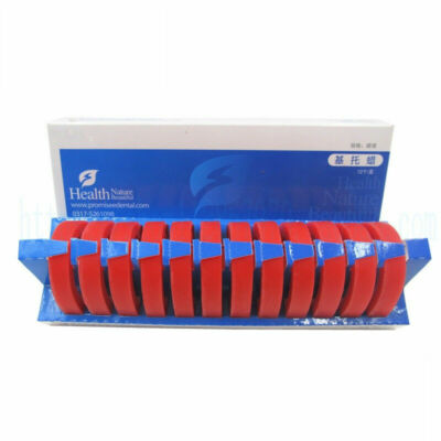 12/pack Dental Lab Preformed Casting Bite Block Wax Occlusal Rims U ...
