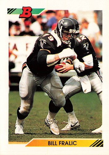 1992 Bowman #63 Bill Fralic Atlanta Falcons | eBay