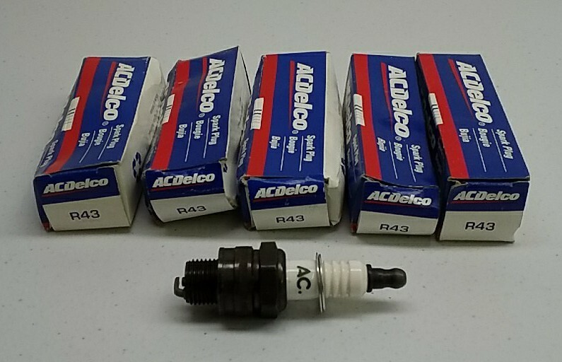 R43 ACDelco Automotive Spark Plugs Quantity Of 5 Spark Plugs R43 | eBay