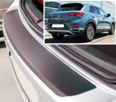 VW T-Roc - Carbon Style rear Bumper Protector | eBay Australia