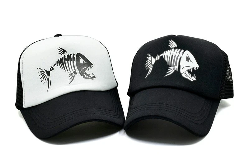 Fish Skeleton Caps